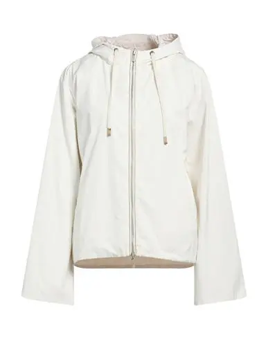 Peserico Jacket Ivory Size Polyester - White