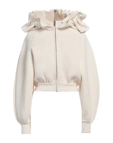 Jacquemus Knitted Zip-up Cardigan - White