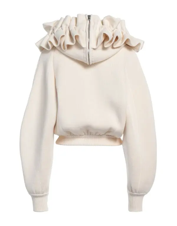 Jacquemus Knitted Zip-up Cardigan - White
