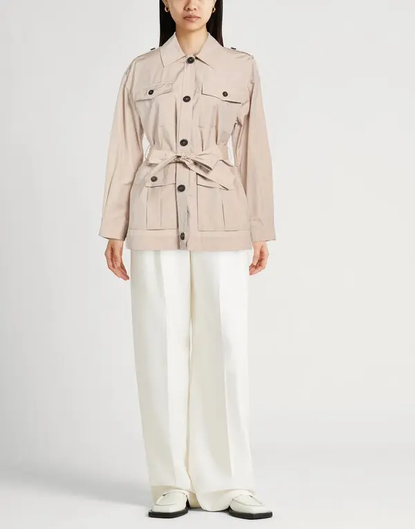 Peserico Jacket In Cotton And Polyester