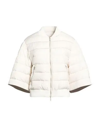 Peserico Puffer Size Polyester, Cotton - Off White