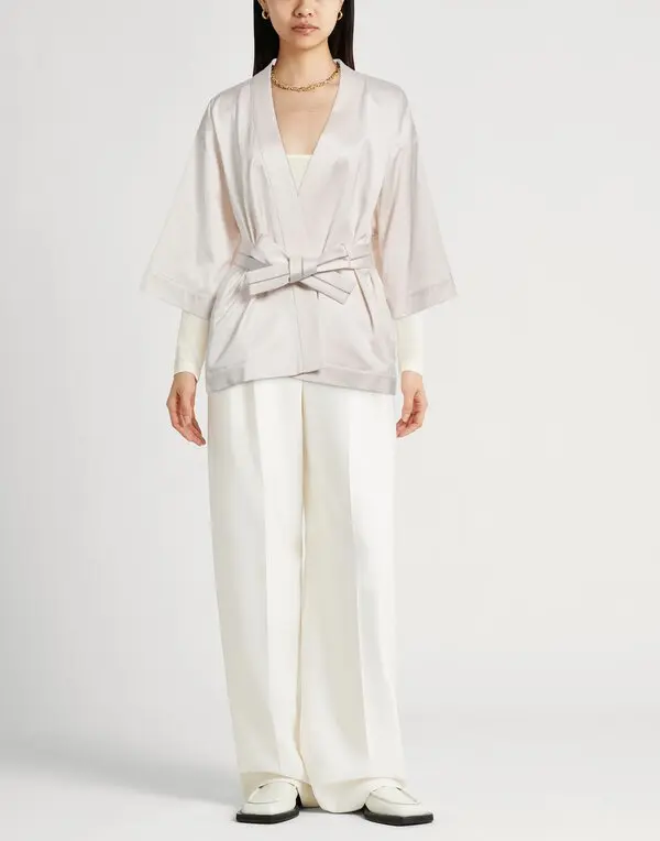 Peserico Viscose-cotton Kimono Jacket