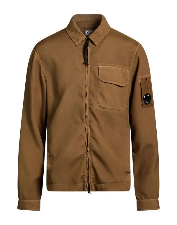C.P. COMPANY Twill Jacket With Logo