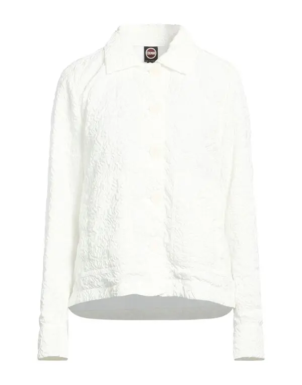COLMAR Solid Single-breasted Jacket - White