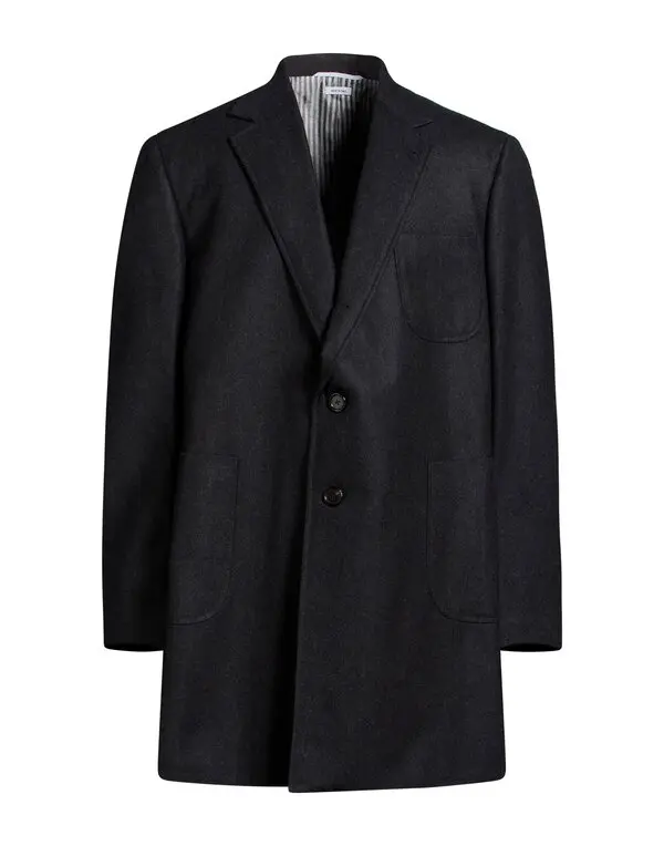 Thom Browne Single-breasted Wool Coat