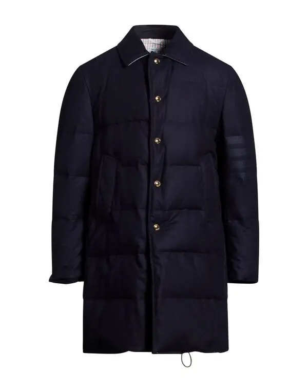 Thom Browne Puffer Coat In Wool And Cashmere