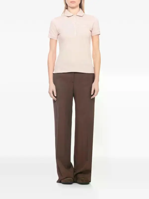 Barbour Buttoned Polo Top