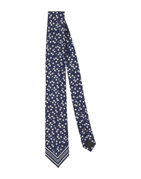 Caruso Polka-dot Woven Necktie
