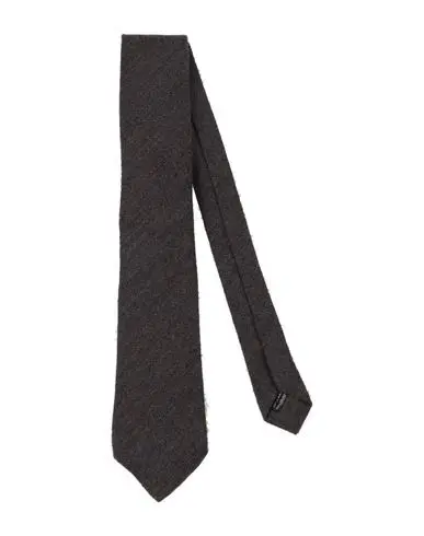 Caruso Tweed Necktie - Brown