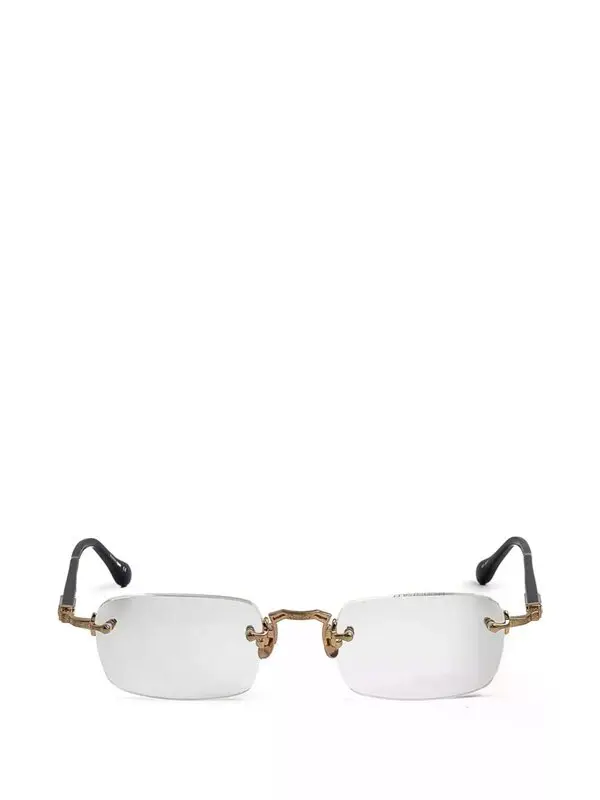 Matsuda M5009 Rimless Eyeglasses - Gold