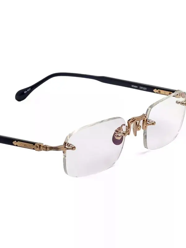Matsuda M5009 Rimless Eyeglasses - Gold