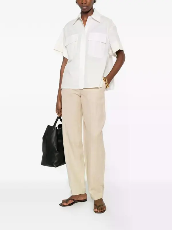 JOSEPH Linen Blend Trousers