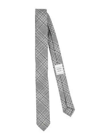 Thom Browne Necktie Wool And Cashmere - Grey