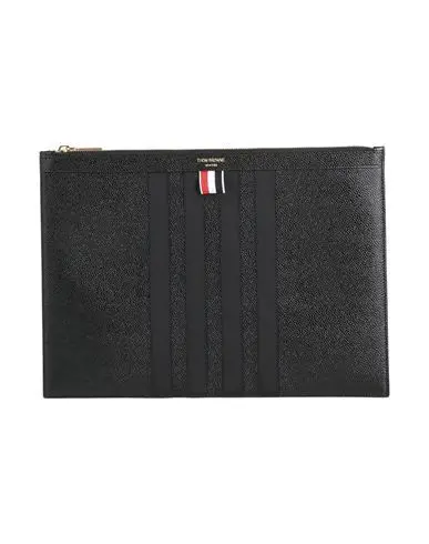 Thom Browne Large Document Case - Black