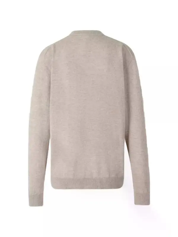 THE ROW Nian V-neck Sweater - Neutrals