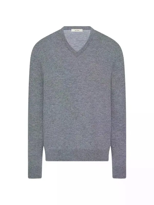 THE ROW Nian V-neck Sweater - Neutrals