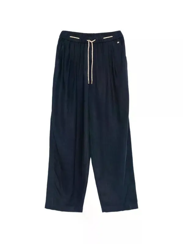 Herno Drawstring-fastening Trousers - Blue