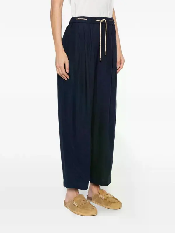 Herno Drawstring-fastening Trousers - Blue