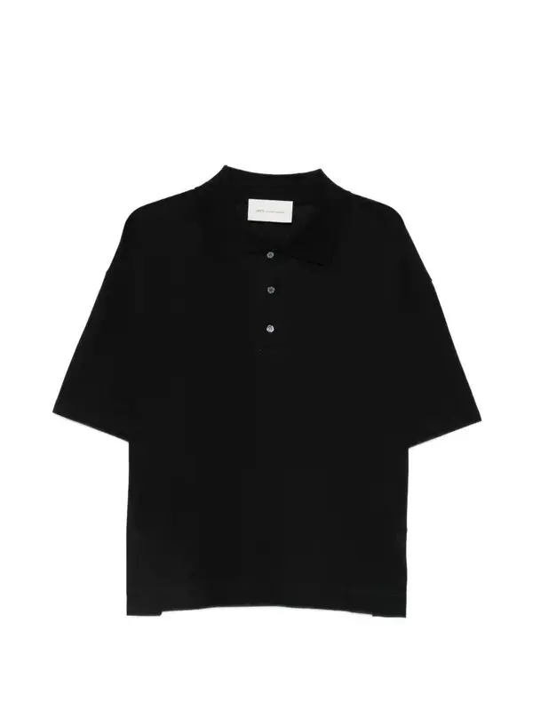 AMI Paris Short-sleeve Polo Shirt