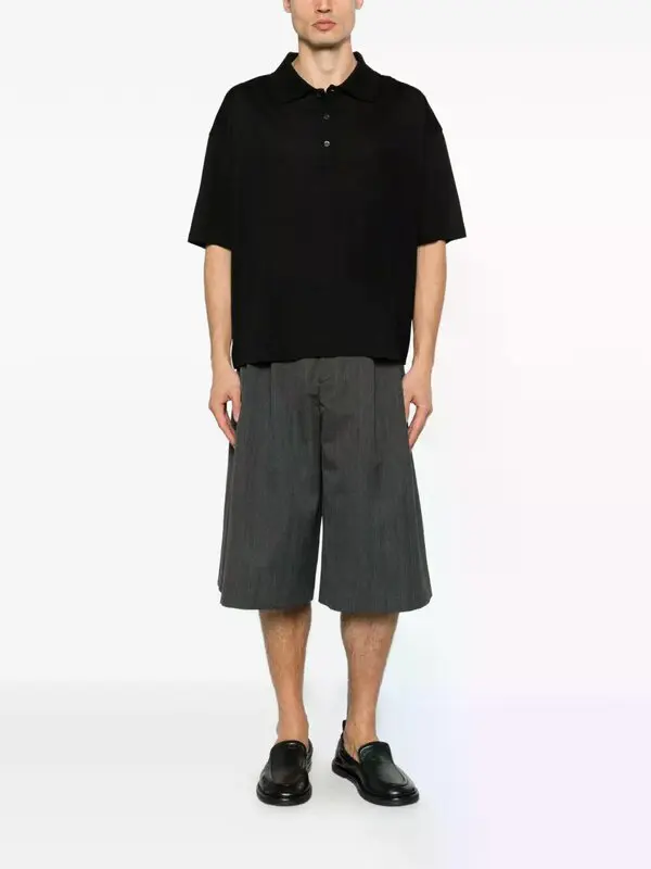 AMI Paris Short-sleeve Polo Shirt