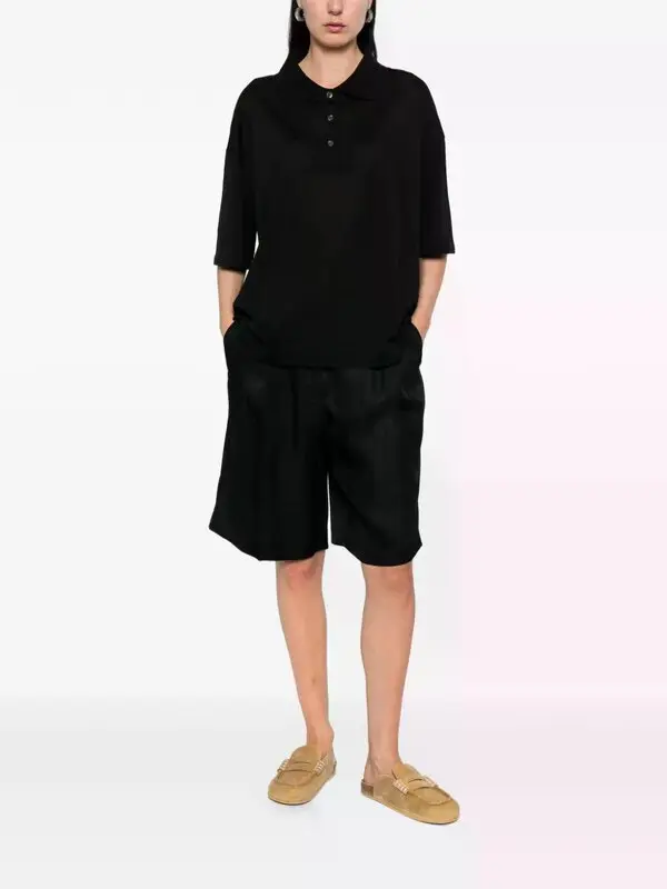 AMI Paris Short-sleeve Polo Shirt