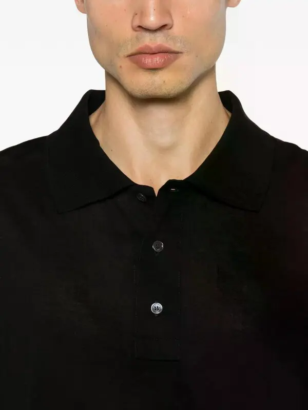 AMI Paris Short-sleeve Polo Shirt