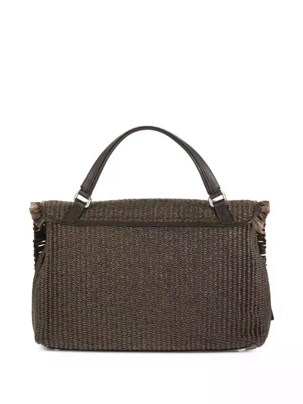 ZANELLATO Small Postina Vimini Frayed-detail Tote