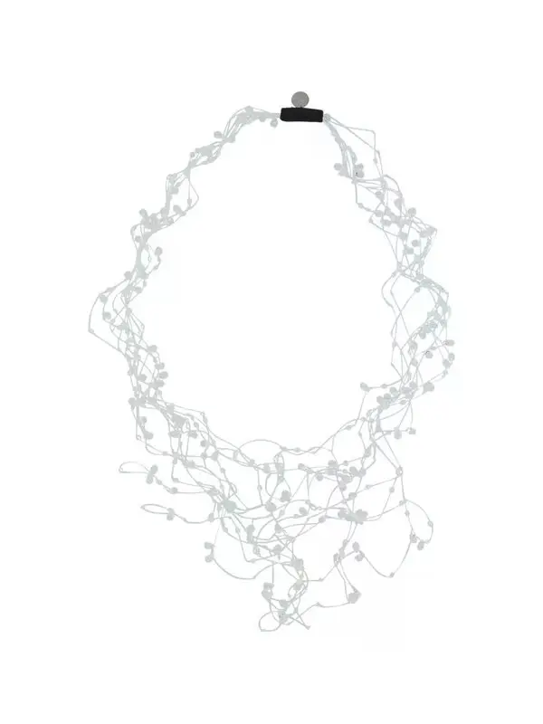 MARIA CALDERARA Beaded Necklace - White