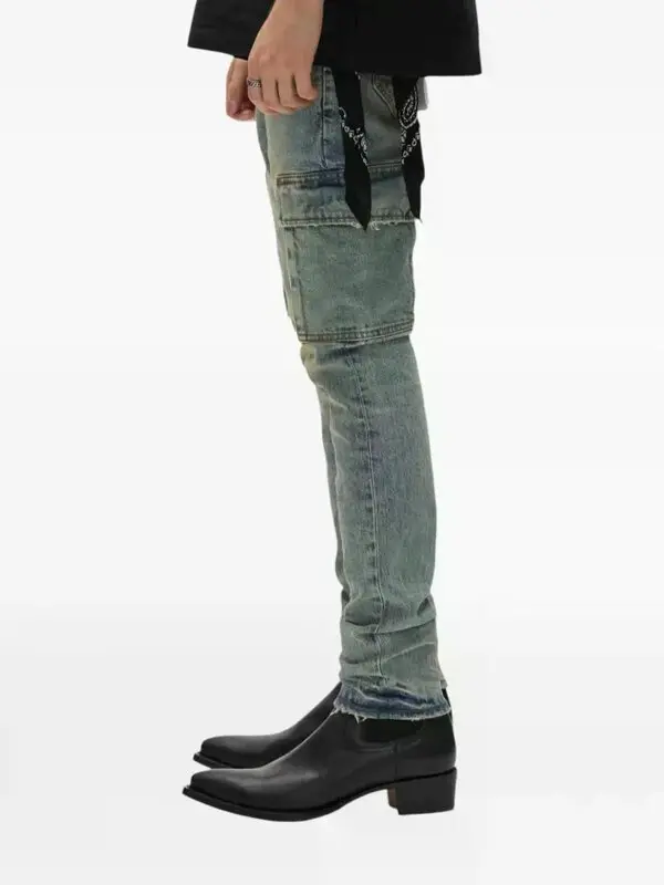 PURPLE BRAND Cargo Skinny Jeans