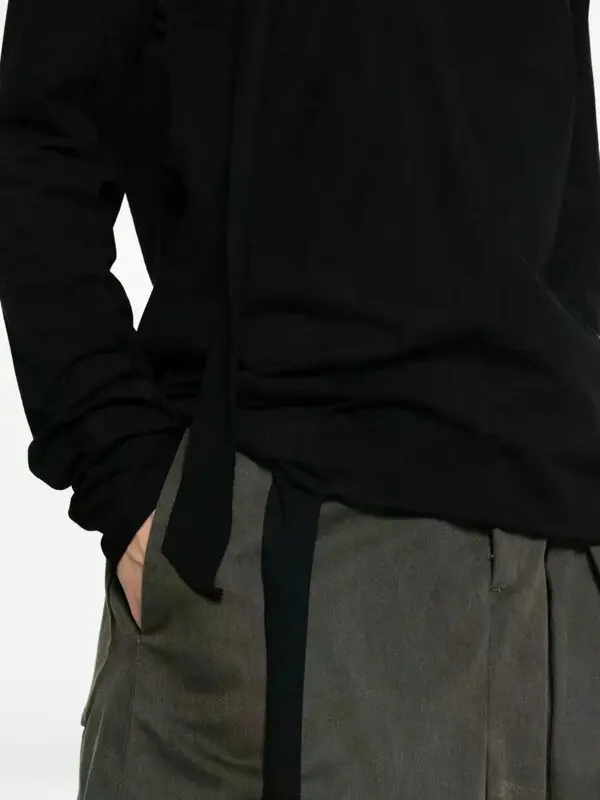 INDIVIDUAL SENTIMENTS Long-sleeve T-shirt With Tie Detail