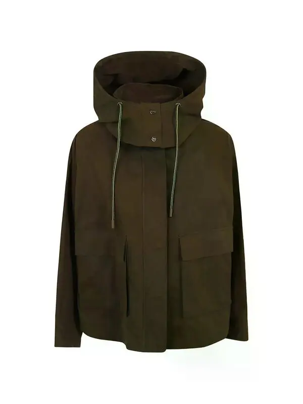 Herno Hooded Jacket With Pockets - Green
