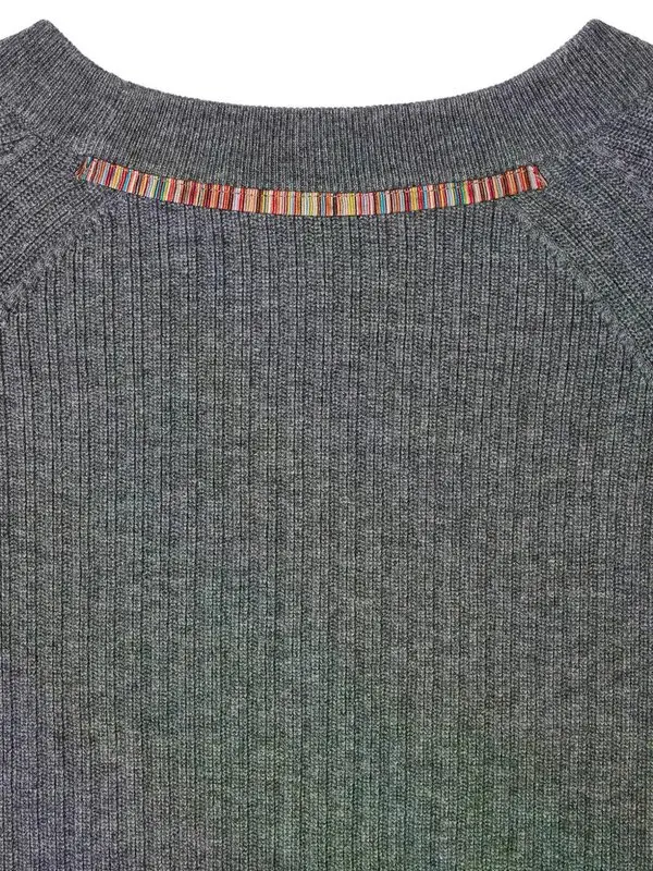 Paul Smith Ribbed Crew-neck Sweater