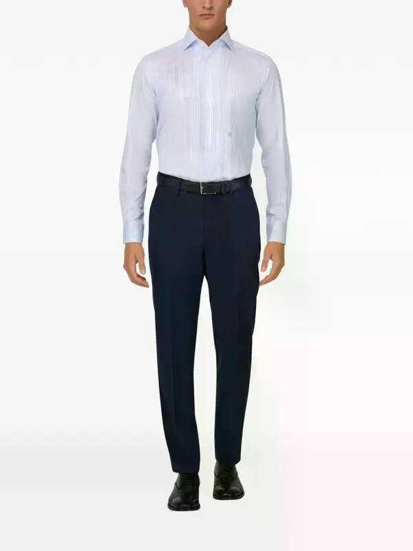Boggi Milano Striped Cotton Shirt