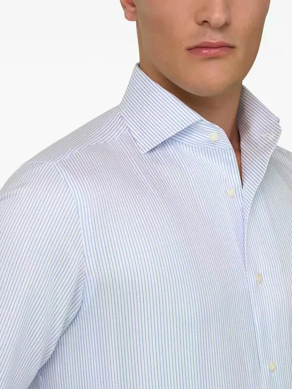 Boggi Milano Striped Cotton Shirt