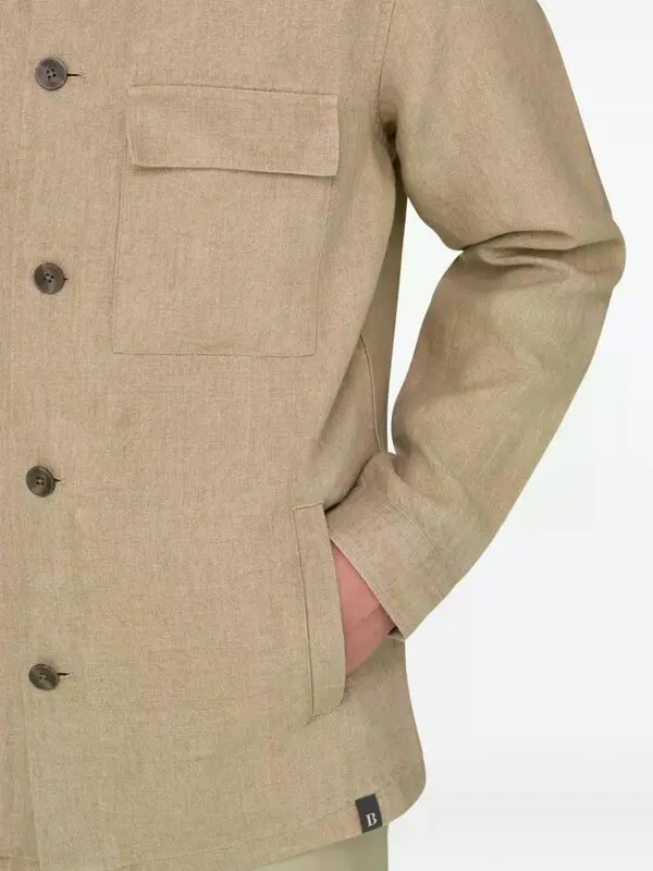 Boggi Milano Linen Shirt Jacket