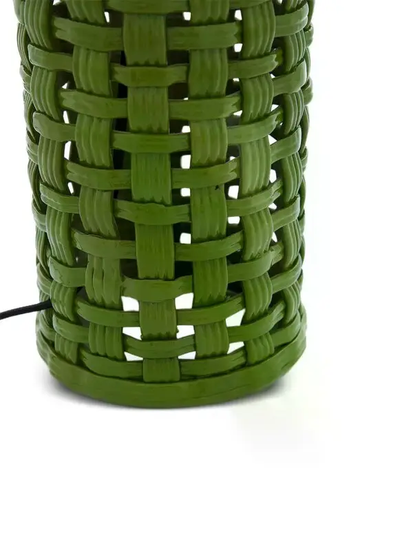 HOUSE OF CAPRICORN Woven-design Lamp Base