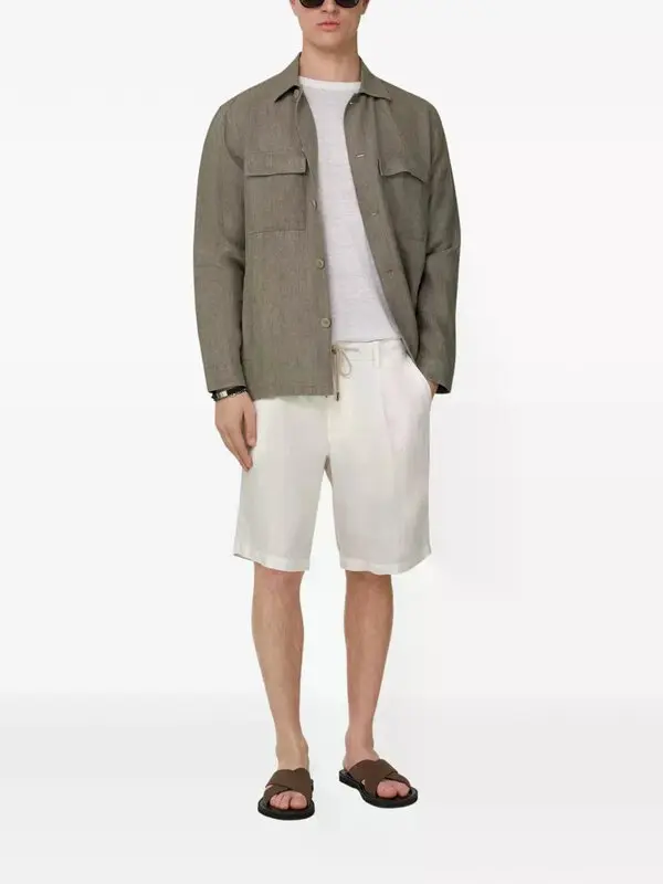 Boggi Milano Flap-pocket Shirt Jacket - Green