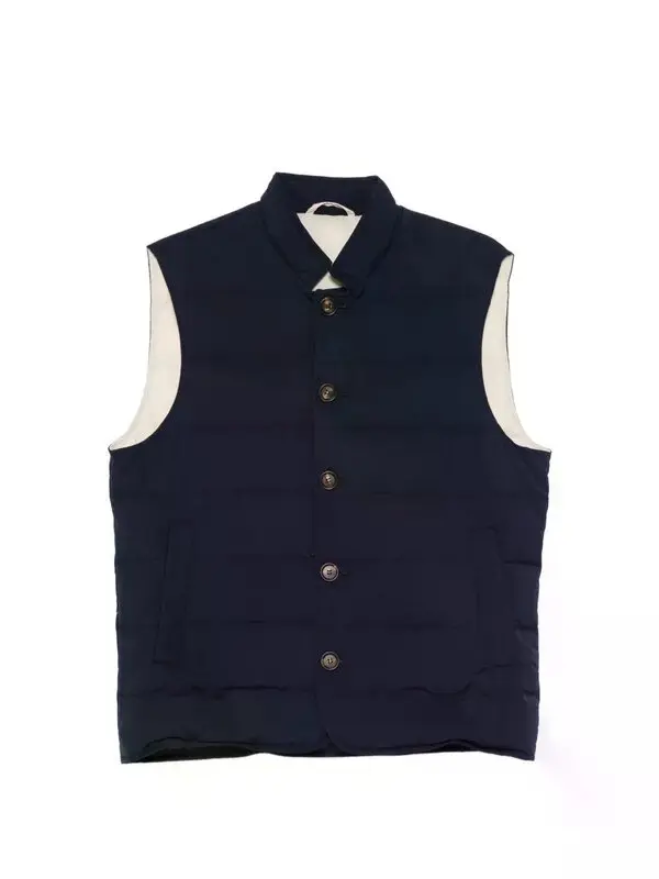 Eleventy Button Padded Gilet