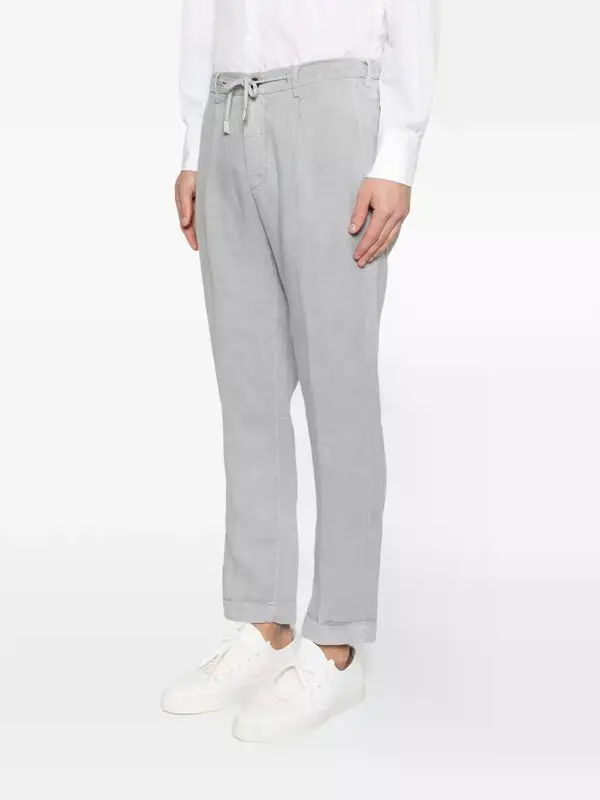 Eleventy Drawstring Trousers - Grey