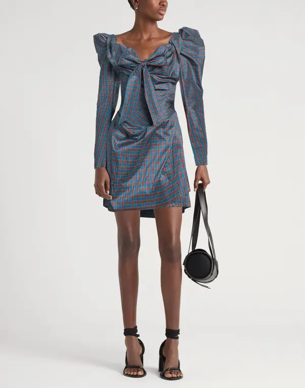 VIVIENNE WESTWOOD Checked Mini Dress