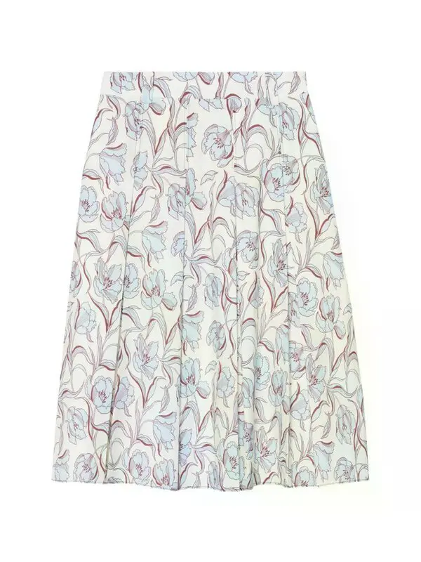 3.1 Phillip Lim Floral-print Midi Skirt