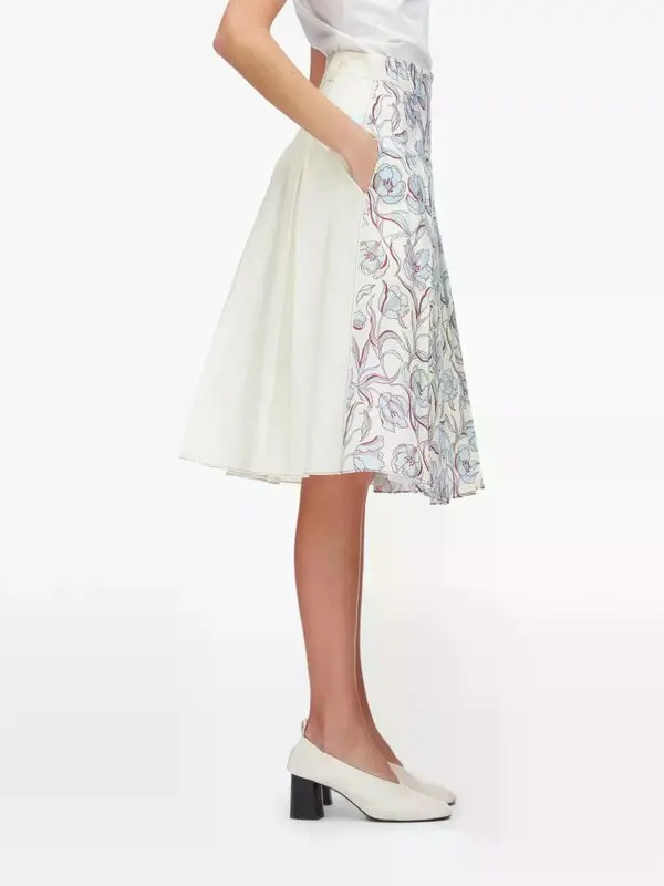 3.1 Phillip Lim Floral-print Midi Skirt