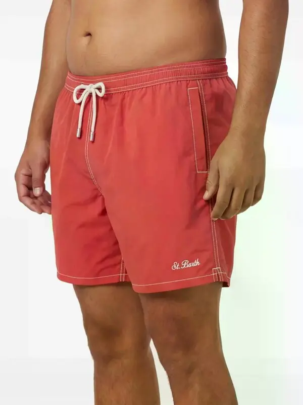 MC2 SAINT BARTH Drawstring-waist Swim Shorts
