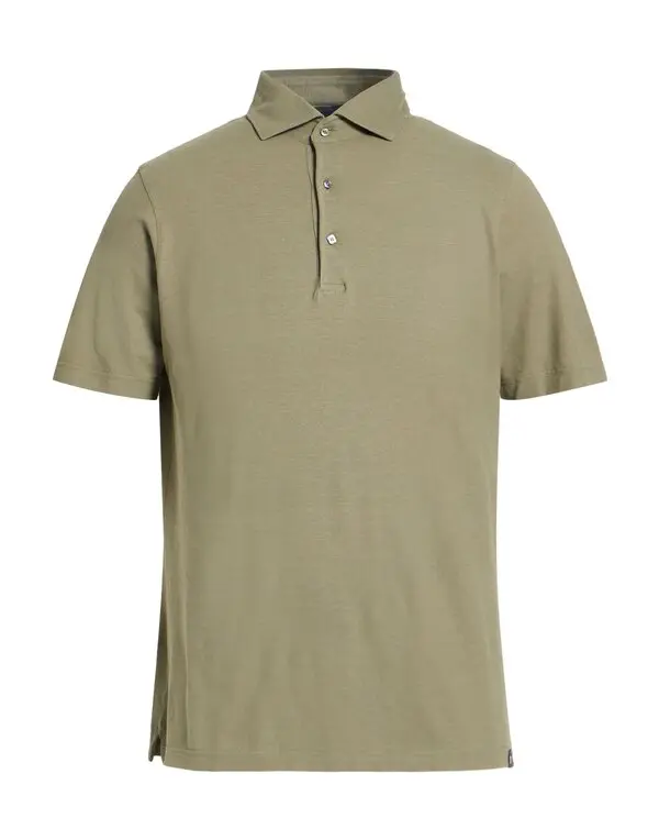 LARDINI Polo Shirt Size Cotton - Green