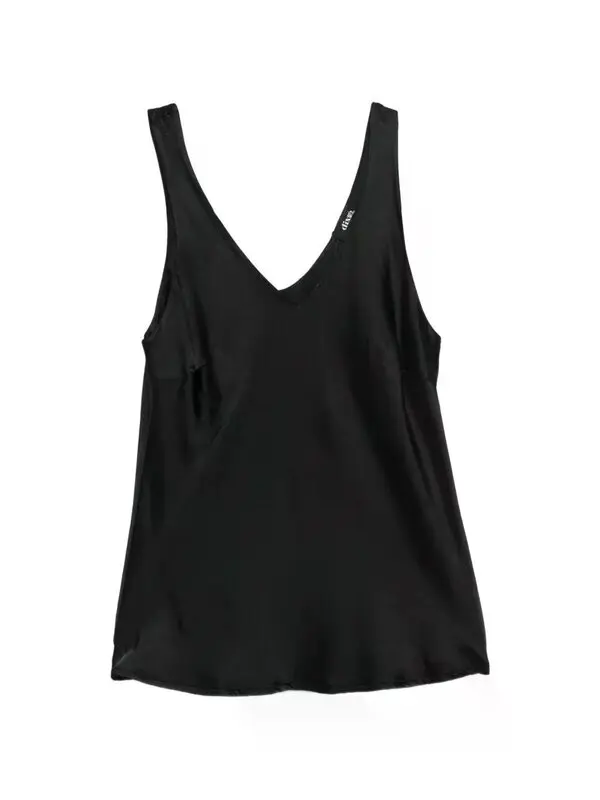 Dixie V-neck Blouse - Black