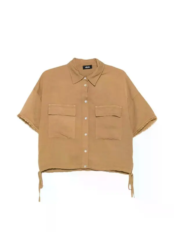 Dixie Patch-pocket Fringed Shirt