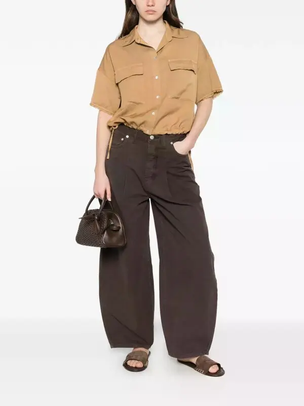 Dixie Patch-pocket Fringed Shirt