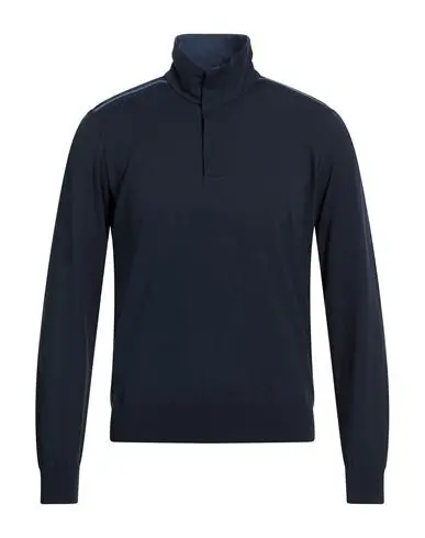 Paul & Shark Viscose-polyester Half-zip Sweater - Midnight Blue