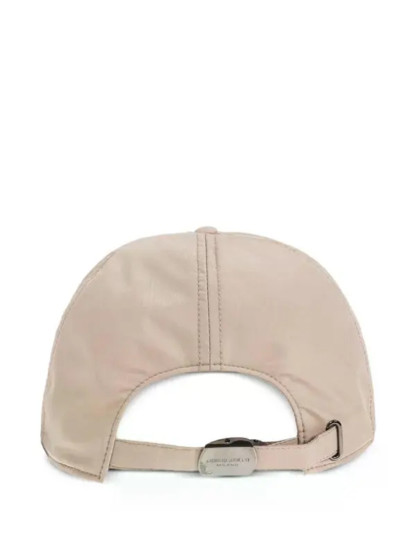 Giorgio Armani Logo-embroidered Baseball Cap - Neutrals
