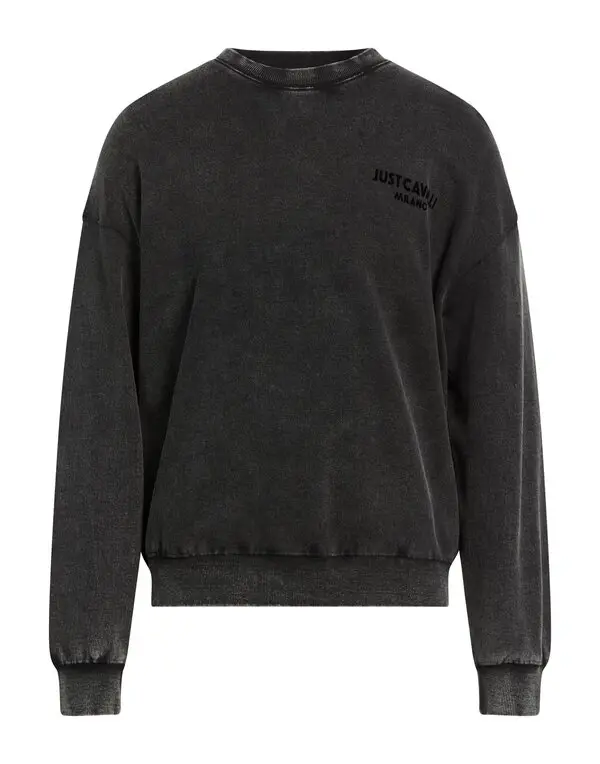 Just Cavalli Cotton French Terry Sweatshirt